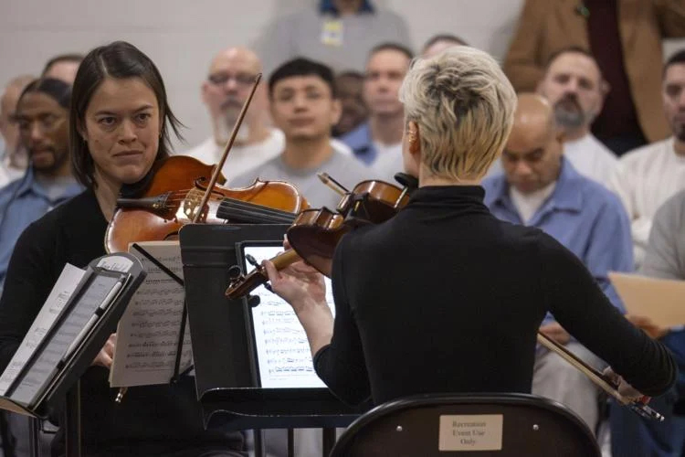 Inside the Stillwater prison, classical music brings hope, peace