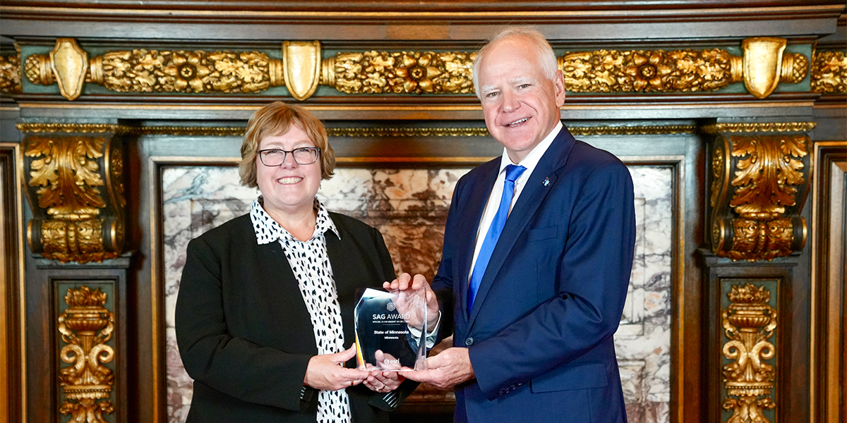 State of Minnesota receives 2025 Esri Special Achievement Award in GIS